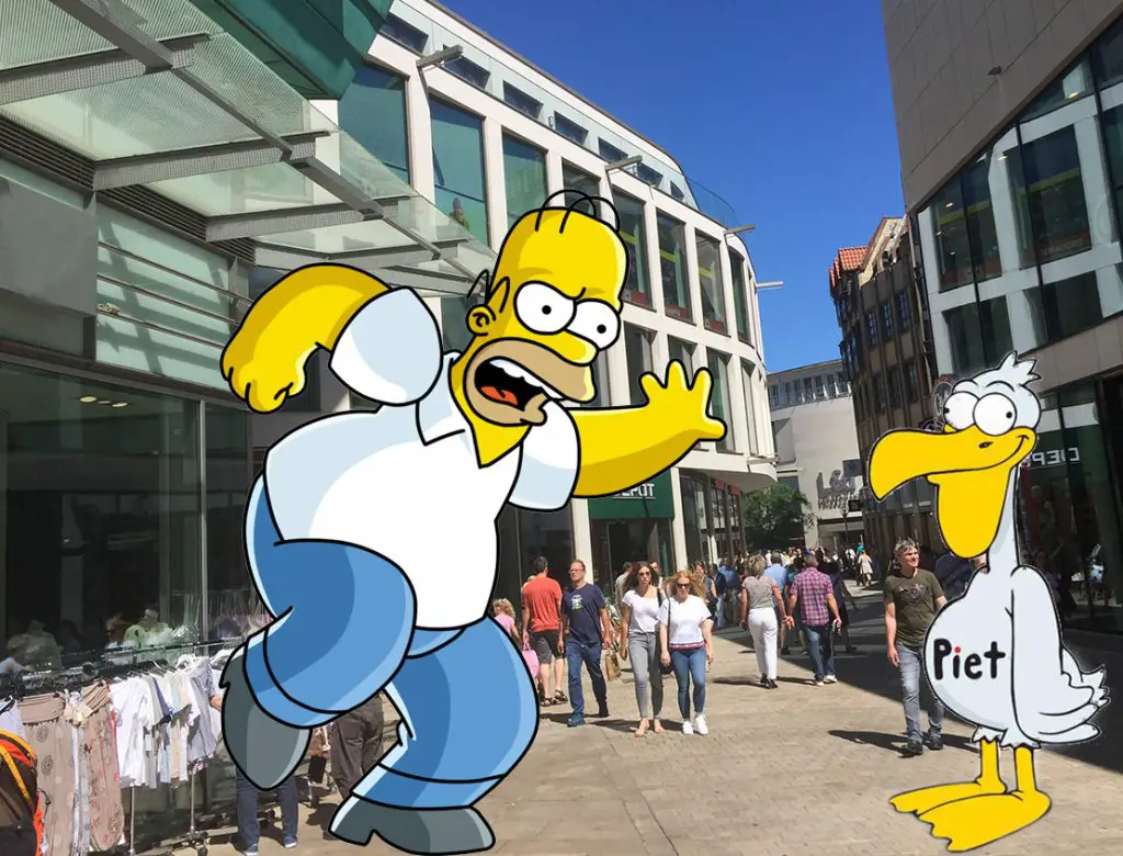 Simpsons-Zeichner Phil Ortiz in der Kamp-Promenade [Gewinnspiel beendet]