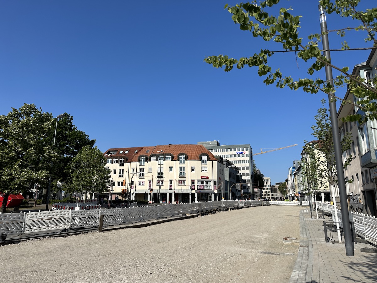 Bauarbeiten am Neuen Graben sorgen für kurzzeitige Sperrungen ...