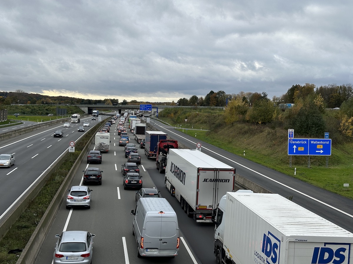 Staumelder A1 Richtung Bremen